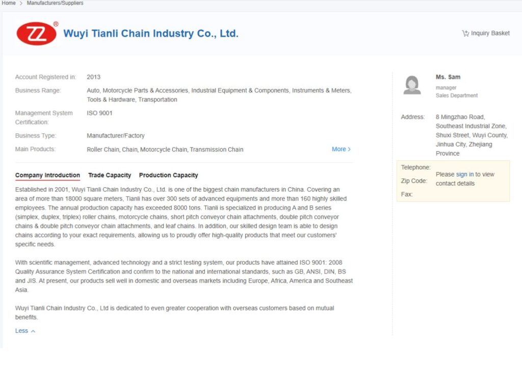 Top 8 Chain Manufacturers In China | Conveyor Roller Factory