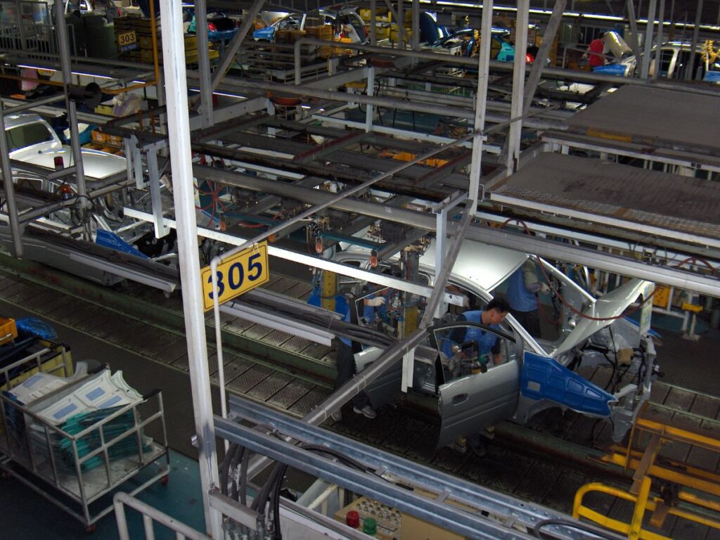 How The Production Line Process Works | Conveyor Roller Factory